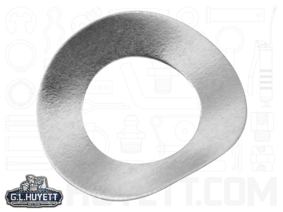 Curved Spring Washer .322 x .174 x .005 Stainless Steel