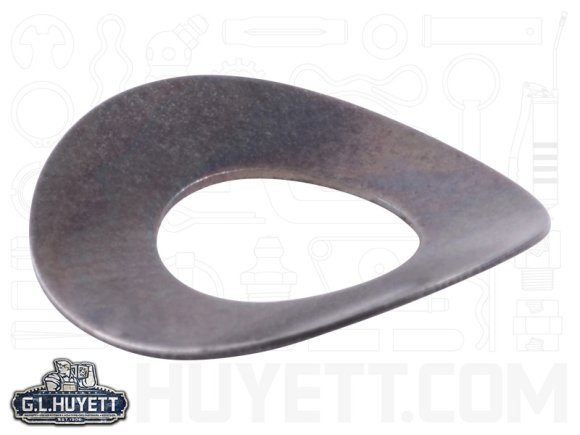 Curved Spring Washer .551 x .265 x .014 Spring Steel