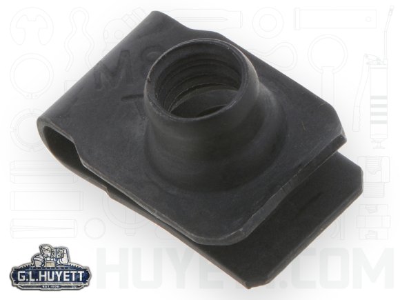 U-Nut Tapped Barrel Screw Size M8x1.25 5 P.O