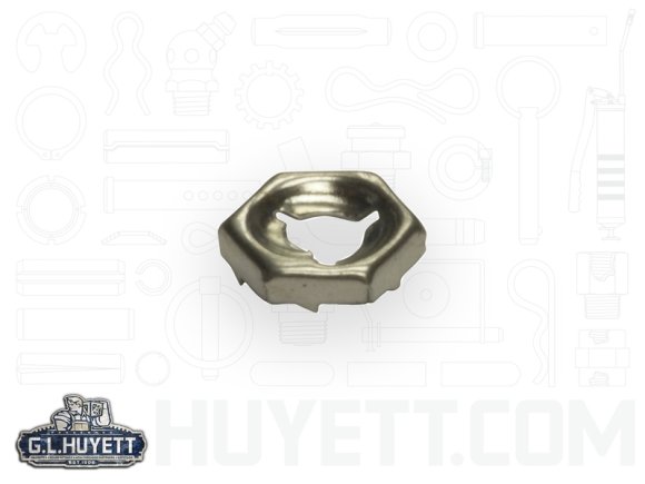 Tinnerman Tension Nut 5/16 x .085 Screw Sz #8-32 Zinc + Triv