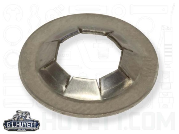 Tinnerman Pushnut .437 x .014 Stud Dia 3/16 Stainless Steel