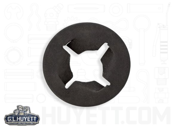 Tinnerman Push-On Retainer 1/2 x .078 ScrSz 1/4 Phos + Oil