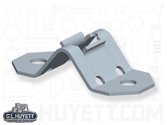 Tinnerman Spring Catch L .985 PO Force 9 Lb Phosphate + Oil