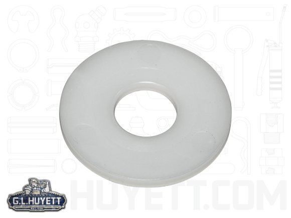 Flat Washer 5/8 x .38 x 1/16 Nylon White