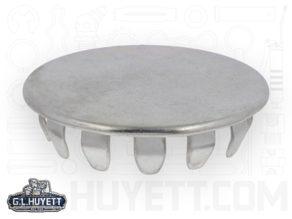 Push On Plug 1 Inch ZN