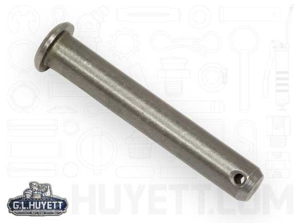Clevis Pin 8 mm x 50 mm Low Carbon Steel Plain DIN 1434