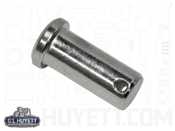 ITW Clevis Pin 5/16 x 3 Low Carbon Steel Zinc Clear