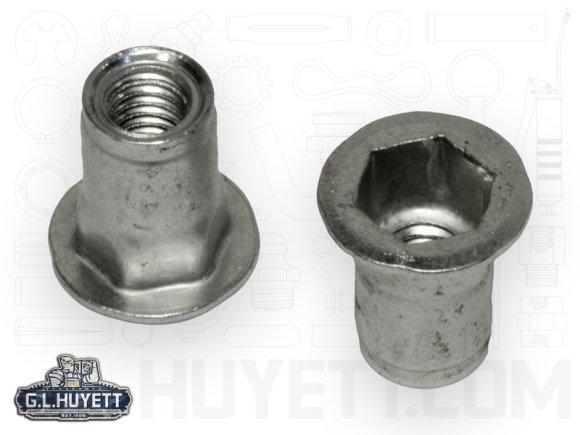 AVK Threaded Insert Hex AH M4-0.7 x 2.0 ZC Triv Open End