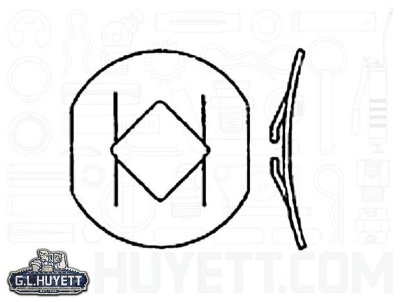 Speed Nut Flat Type StdSz .167-.173 P.O