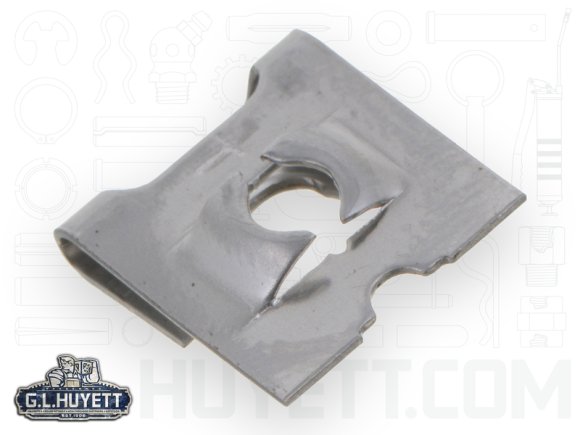 U-Nut Screw Size 8-32 Panel Thk .045-.062 PL