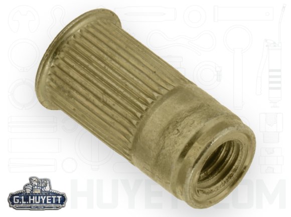 AVK Threaded Insert Knurled AK #10-32 x 225 ZY Open End