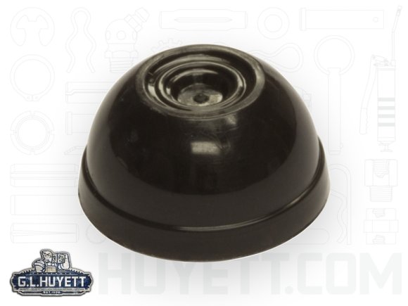 Tinnerman Push On Cap Decorative Small Stud Size 5/32 Black
