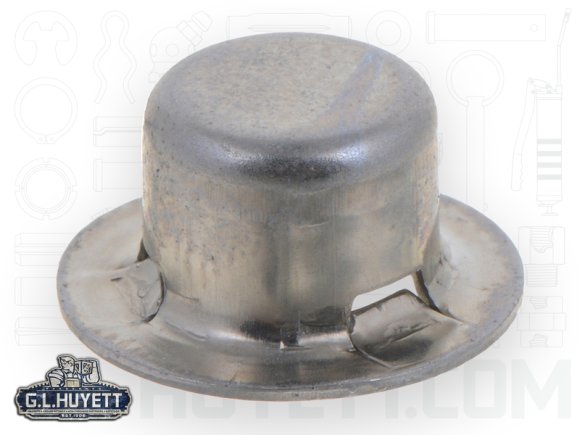 Speed Nut Metal Cap 5/16 Stud Dia ZN NI