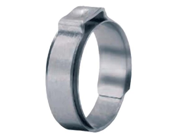 Oetiker Hose Clamp w/Insert 1 Ear M15.6-17.8 Stainless Steel