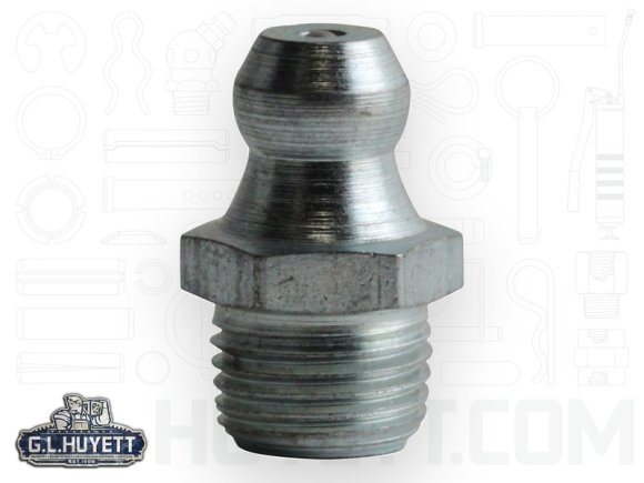 Grease Fitting Zerk M8x0.75 Taper Thread Steel ZC Triv