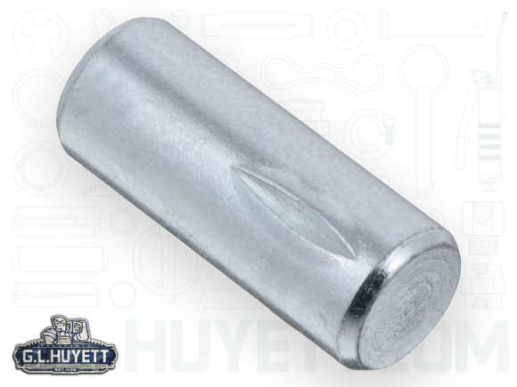 Groove Pin 1/2 x 1-1/4 Type H Low Carbon Steel Zinc Clear