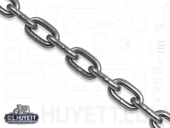 Chain Proof Coil 5/16 x 6 Links ZP