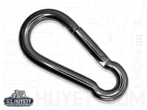 Hook, Snap, 1/4, Carbon Steel, Zinc Plated