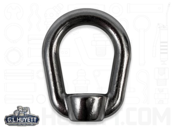 Lifting Eye Nut, 5/8-11, Bail: 1/2, 304 Stainless Steel