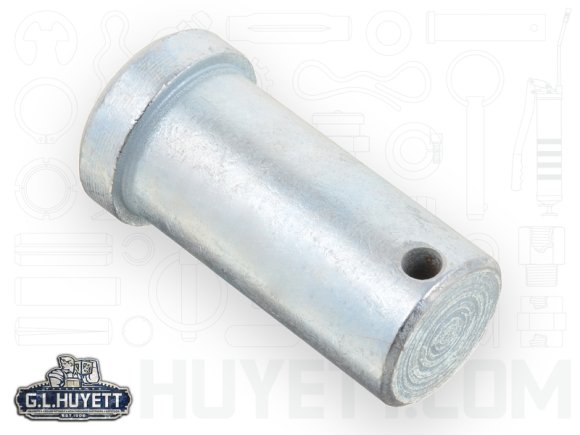 ITW Clevis Pin 1 x 2 Low Carbon Steel Zinc Clear