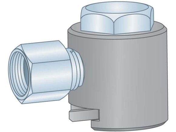 PullOn Btn Hd Coupler M10x1(F) AL PL