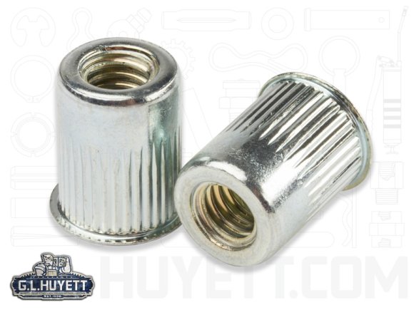 Rivet Nut Knurled CAK #6-32 x 130 Y3 50 Pack