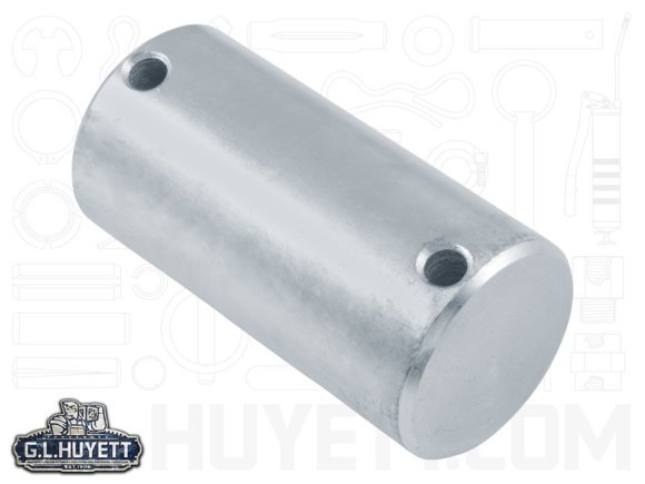 Drilled Headless Pin 1-3/4 x 2-1/4 Carbon Steel Zinc Clear