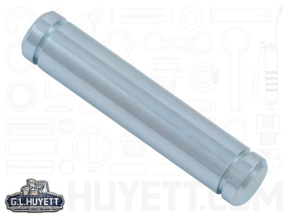 Grooved Headless Pin 1/4 x 1-1/2 Carbon Steel Zinc Clear