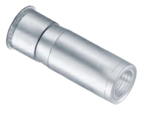 AVK Threaded Insert AT 1/4"-20 x 3906 Tin Zinc Open End