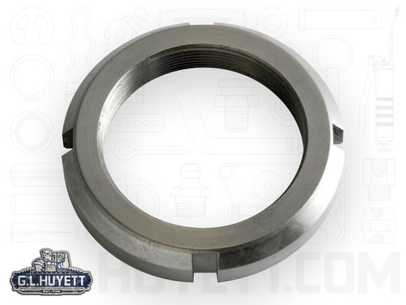 Bearing Retaining Lock Nut .469"-32 x .323" Steel