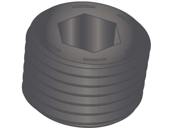 Plug, Pipe 1/8 HX SKT 7/8T Flush AS PL