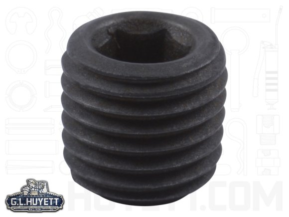 Pipe Plug M8 Hex Socket DIN 906/158 Steel