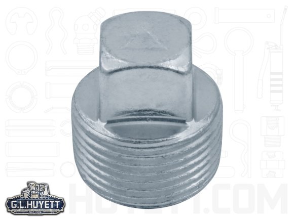 Pipe Plug 3/4 Square Head ASME B16.14 Steel ZC Triv