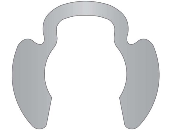 Poodle External Retaining Ring Clip 5/32 Stainless Steel