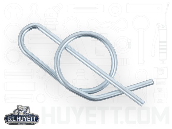Ring Cotter Heavy Duty 1/2 Carbon Steel Zinc Clear