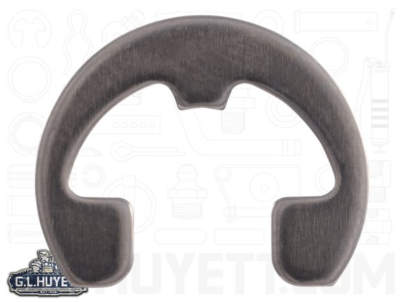 E-Clip Reinforced Retaining Ring Clip 3/8 SS PL