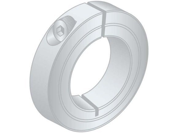 Single Split Collar 4-1/4 x 3 x 7/8 AL