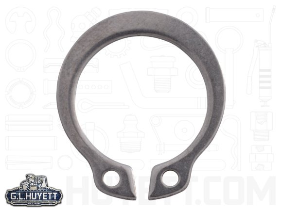 Snap Retaining Ring External Heavy Duty 1/2 Stainless Steel