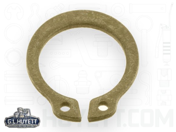 Snap Retaining Ring External Heavy Duty 1/2 Spring Steel ZY