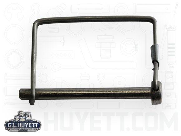 Snap Safety Pin Square Two Wire 3/8 x 2-1/4 300 SS PV