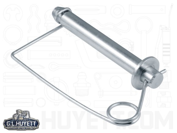 Snap Safety Pin Coil Tension 3/4 x 4 HD Steel ZC