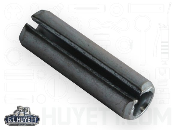 Slotted Spring Pin 3/8 x 1-1/4 Carbon Steel ZC