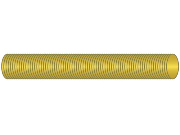 Threaded Rod 1/2"-13 x 3 Ft UNC Brass Plain