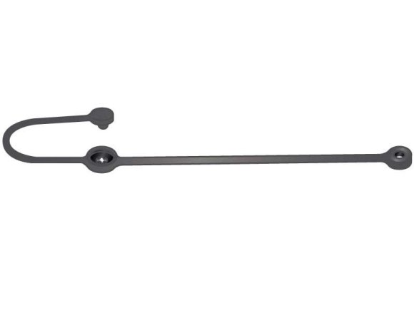 Tether Lanyard 3/32 x 12 Nylon Snap Loop-Terminal