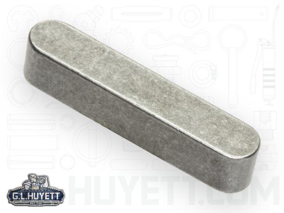 Machine Key M6 x 6 x 30 Form A Carbon Steel Undersize