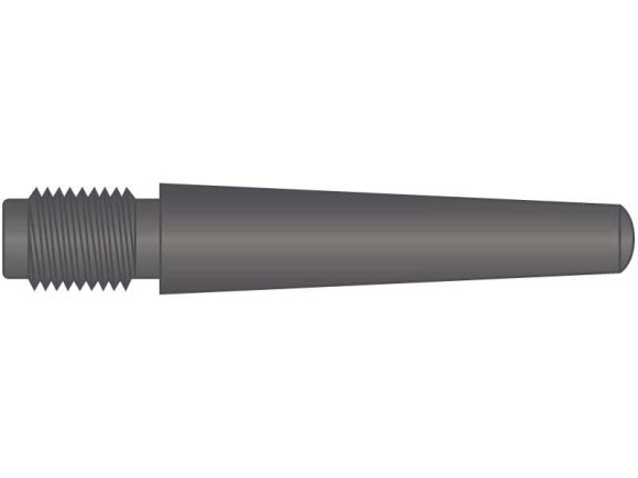 Taper Pin Threaded External #1 x 1-3/4 Carbon Steel