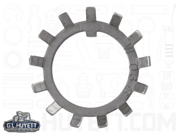 Bearing Lock Washer Std 1.921 x 1.193/1.213 x .046/.054 13 Tangs