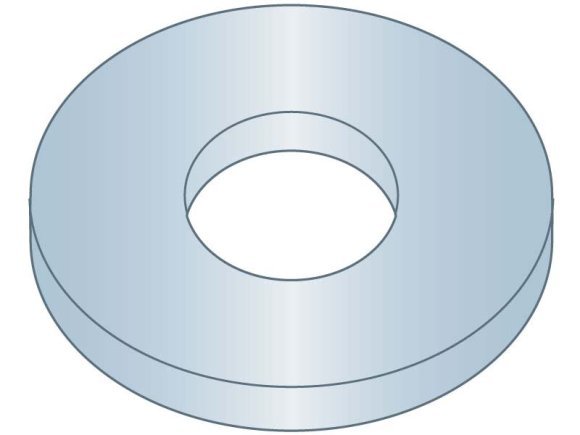 Machine Bushing Wide Rim 2-1/2 x 1-3/8 x 14g ZC