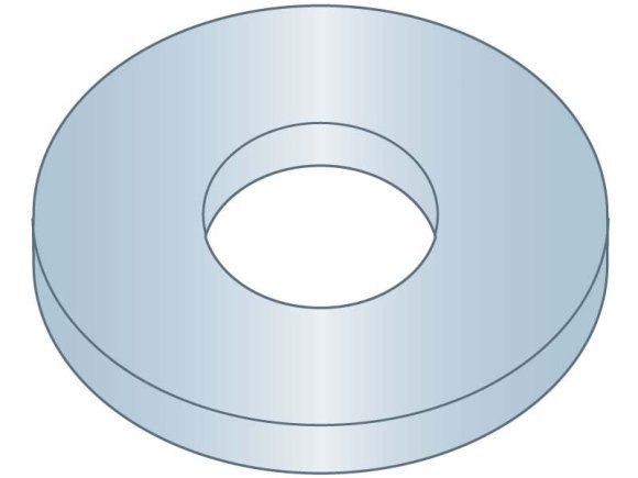 Machine Bushing Wide Rim 3-1/8 x 1-5/8 x 18g ZC