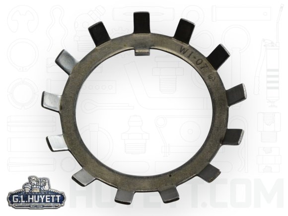 Bearing Lock Washer Fine Thd 2.625 x 1.672/1.703 x .058/.068 13 Tangs